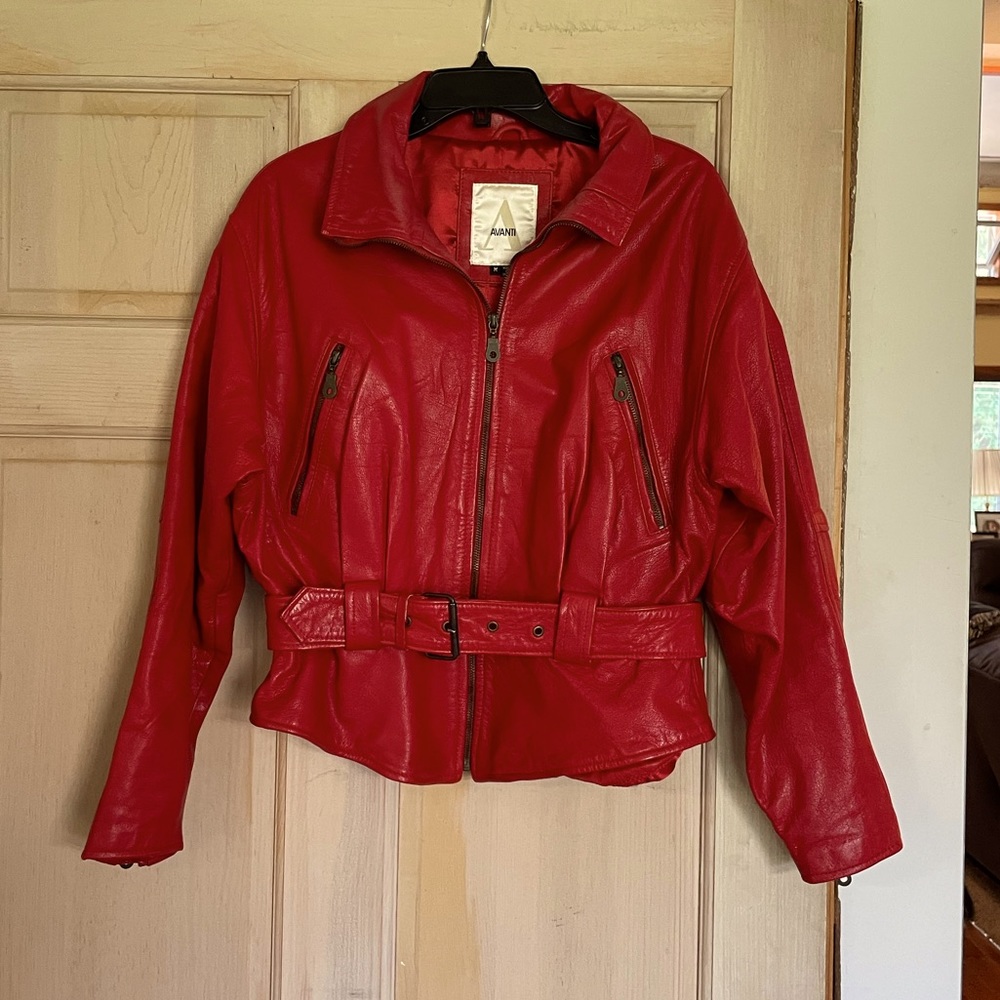 Vintage, Avanti Women’s Leather Jacket Size Medium - Gem